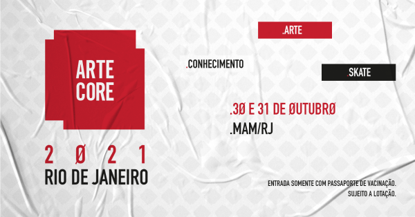 Arte Core 2021 em Rio de Janeiro - Sympla