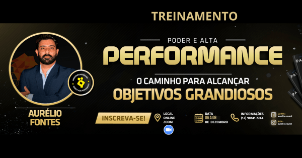 Curso Poder e Alta Performance - online - Sympla