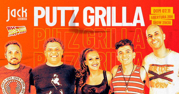 DOMINGO JACK! PUTZ GRILLA | ESPECIAL DOIS BLOCOS em Belo Horizonte - Sympla