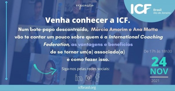 Conheça a ICF e descubra como diferenciar-se ainda mais como Coach ...