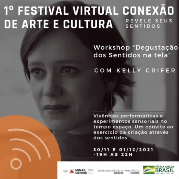 WORKSHOP - Degustação dos Sentidos na Tela, com Kelly Crifer - online ...
