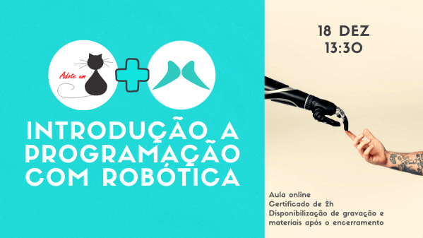 Aprenda a programar com robótica - Online - online - Sympla