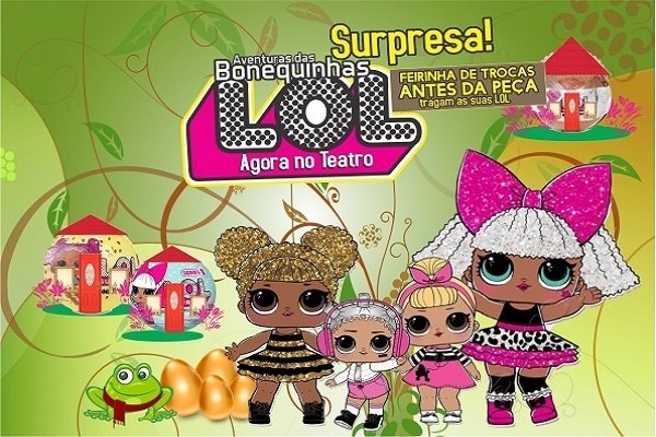 LOL SURPRISE * AO VIVO BH* em Belo Horizonte - 2023 - Sympla