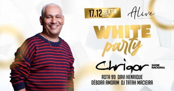 Show Nacional Chrigor em Blumenau - Sympla