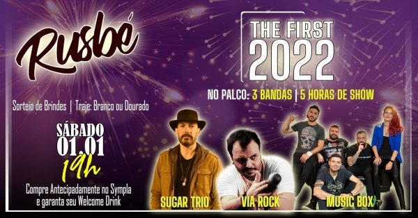 RUSBÉ - THE FIRST 2022 em Santos - Sympla