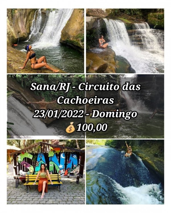 Sana Circuito das Cachoeiras em Macaé - Sympla