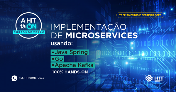 ImplementaÇÃo Microservices Usando Java Spring Go E Apache Kafka 100 Handson Online Sympla 6883