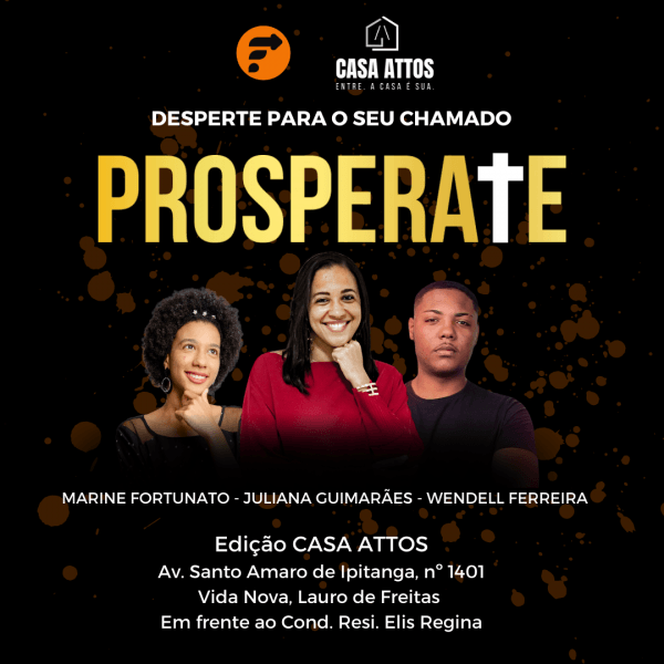 PROSPERATE - Desperte para o seu Chamado em Lauro de Freitas - Sympla