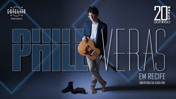 Phill Veras no Recife @ Estelita em Recife - Sympla