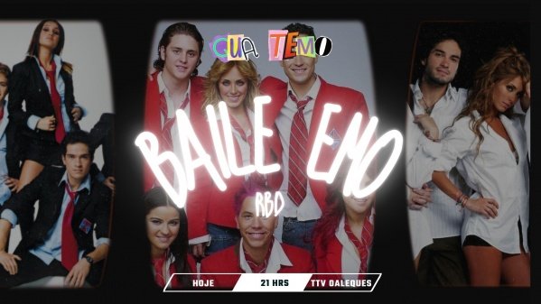 Baile Emo: especial RBD - online - Sympla
