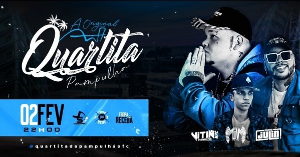 Quartita da Pampulha - A Original | A Famosinha está de volta ! em Belo Horizonte - Sympla