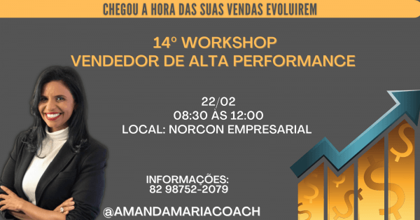 14º Workshop Vendedor de Alta Performance em Maceió - Sympla