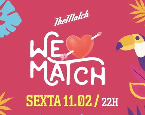 We Match - After Match em Recife - Sympla
