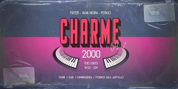 CHARME 2000 18/02 em Fortaleza - Sympla