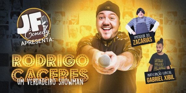 Stand Up Comedy com Rodrigo Caceres em Juiz de Fora - Sympla