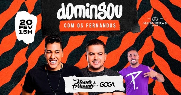 Domingou com Nando e Fernando em Pará de Minas - Sympla