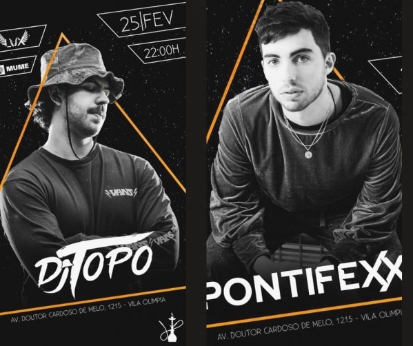 Dj Topo e Pontifexx (tomorrowland) em São Paulo - 2024 - Sympla