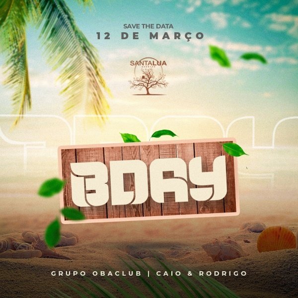 BDAY - OBA CLUB e CAIO E RODRIGO em Leme - Sympla