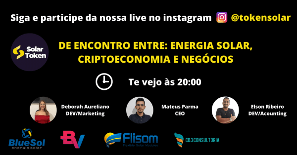 Solar Token - Energia Solar, Criptomoedas e Negócios - online - Sympla