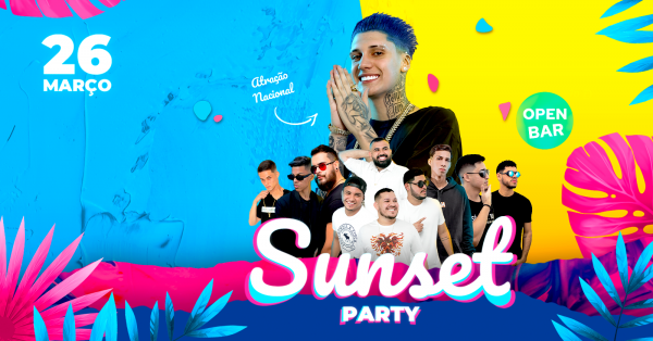 Sunset Party em Manaus - Sympla