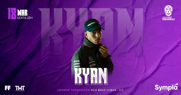 Kyan no Lounge Tremendão em Santos - Sympla