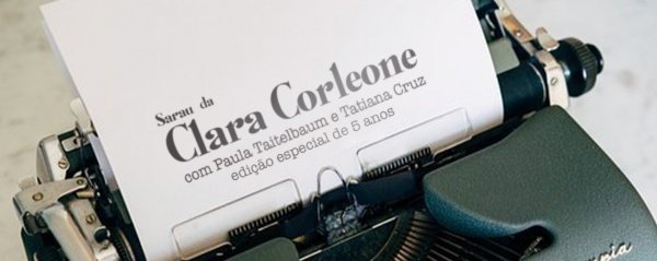 Sarau Clara Corleone com Paula Taitelbaum e Tatiana Cruz em Porto ...
