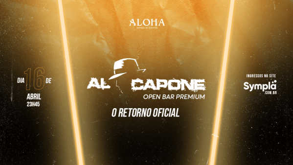 Al Capone "O retorno oficial" em Santa Cruz do Sul - Sympla