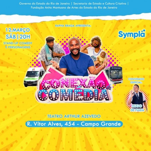 Conexão da Comédia em Rio de Janeiro - Sympla