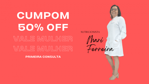1a. Sessão Anamnese e Plano alimentar | Cupom 50% - online - Sympla