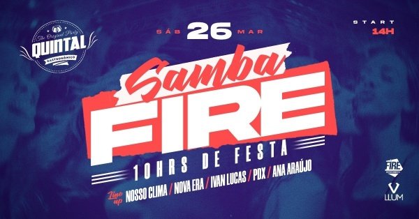 Samba Fire em Curitiba - Sympla