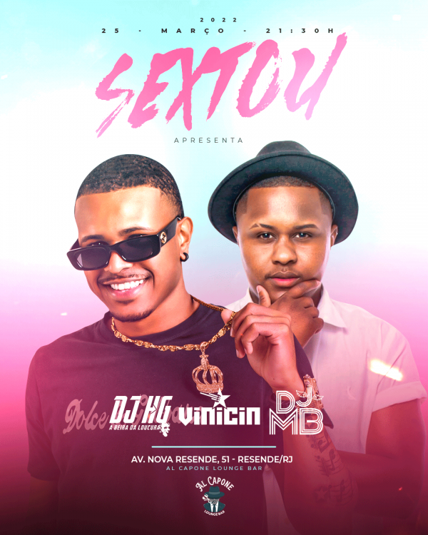 AL CAPONE LOUNGE BAR APRESENTA : ATURA OU SURTA VINICIN + DJ HG em ...