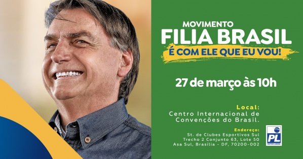 Evento de lançamento do Movimento Filia Brasil - É com ele que eu vou ...