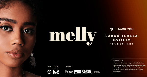 Melly - Show no Largo Tereza Batista - Pelourinho em Salvador - Sympla