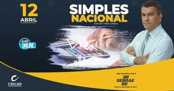SEBRAE-PE (ONLINE) SIMPLES NACIONAL em Recife - Sympla