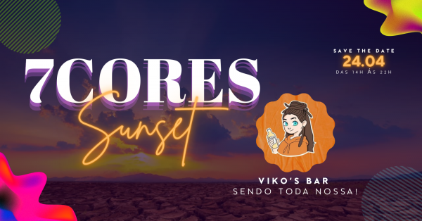 7 CORES SUNSET NO VIKO'S BAR em São Paulo - Sympla