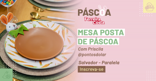 Workshop- Mesa Posta. em Salvador - Sympla