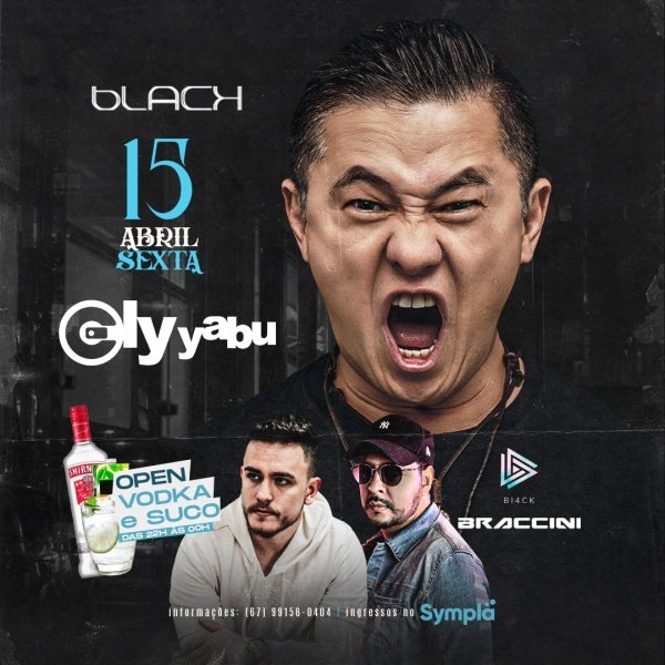 OPEN VODKA: ELY ABU - 15/04 em Dourados - Sympla