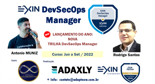 Exin DevSecOps Manager - Nova Trilha EXIN - online - Sympla