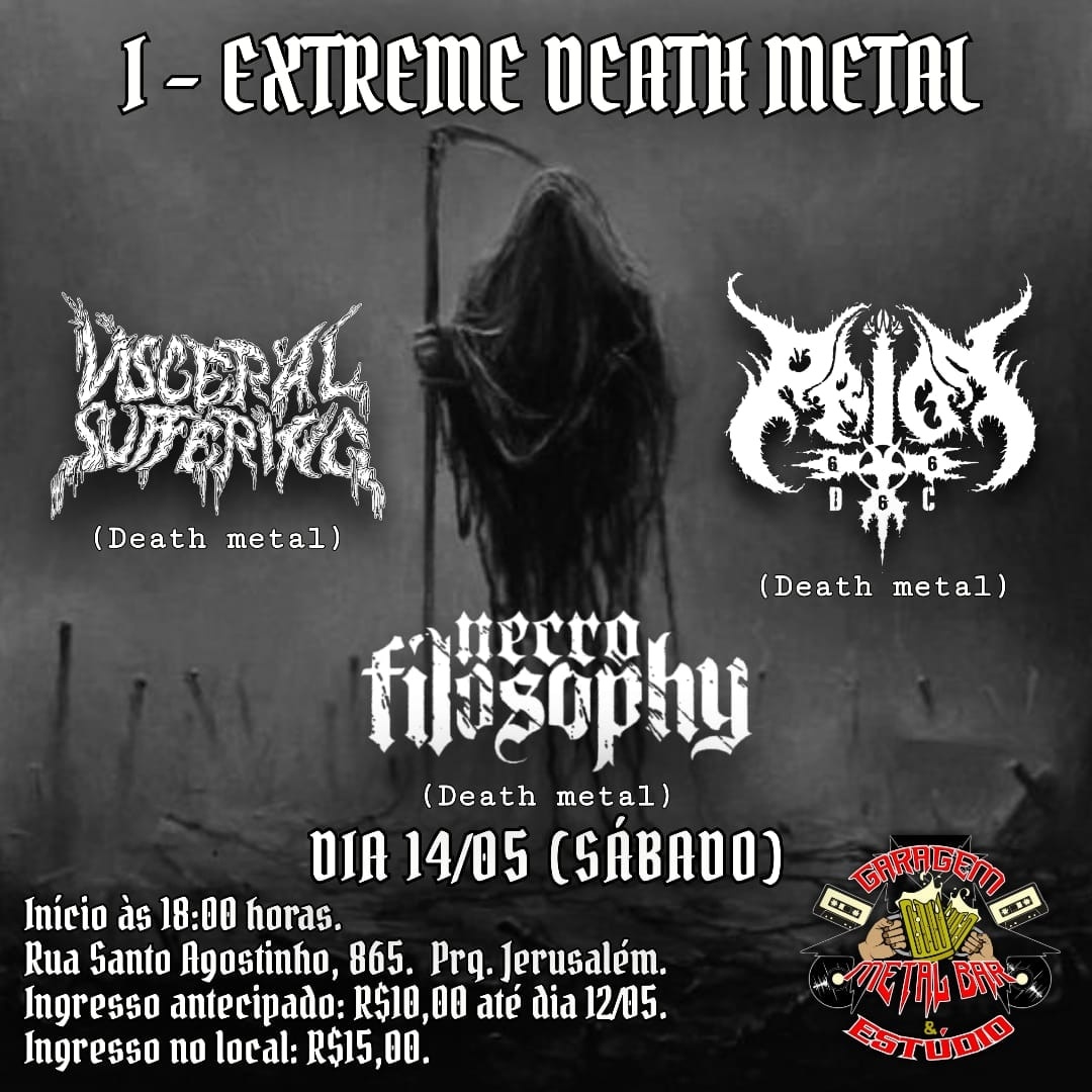 I EXTREME DEATH METAL em Fortaleza - Sympla