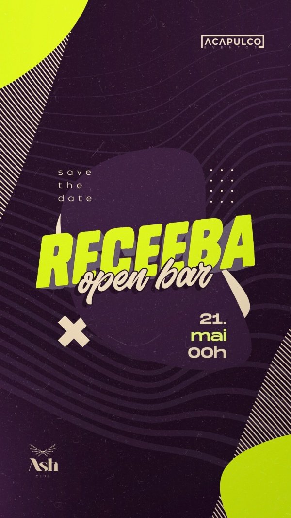 RECEEBA - OPEN BAR em Passos - Sympla