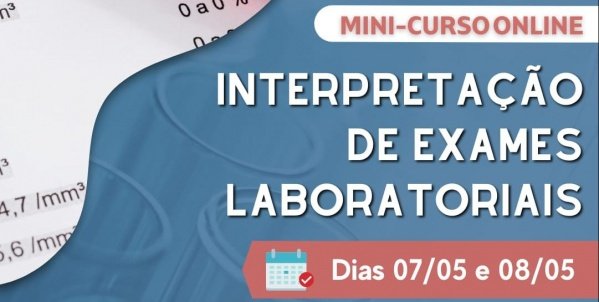 Mini Curso: Interpretação de Exames Laboratoriais - online - Sympla