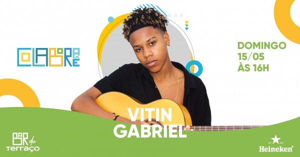 Bar do Terraço Colaboraê - VITIN Gabriel em Salvador - Sympla