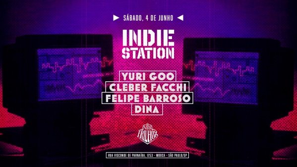 Indie Station 04-06 - Rock, Indie e pop dentro de uma estação de trem ...