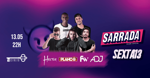 SARRADA - edição Sexta 13 em Urussanga - Sympla