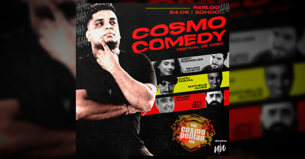 Cosmo Comedy - Festival de Open Mic com Tiago Saturno em Jaboatão dos ...