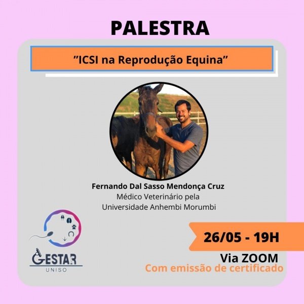 ICSI na Reprodução Equina - online - Sympla