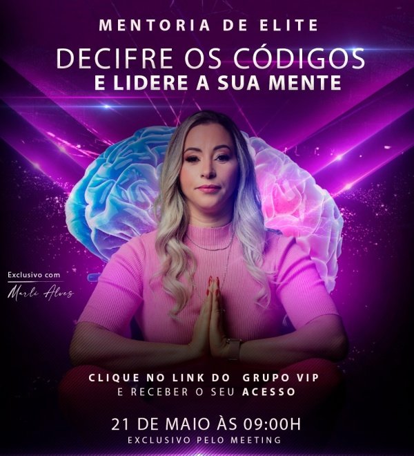 [Mentoria] Marli Alves - Mente de sucesso - online - Sympla