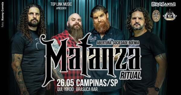 MATANZA RITUAL | INGRESSO VIP (Convidados dos Promoters) em Campinas ...