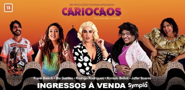 CARIOCAOS - CINESYSTEM / ILHA em Rio de Janeiro - Sympla