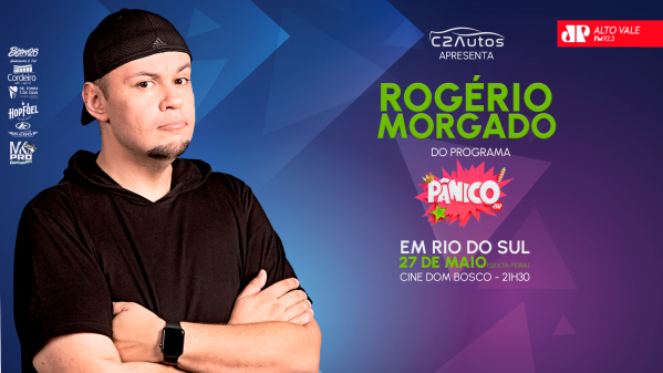 ROGERIO MORGADO Show - Stand up Comedy em Rio do Sul - Sympla